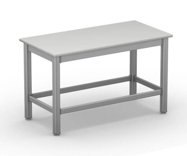 Working table with polyethylene top - EUROCEPPI
